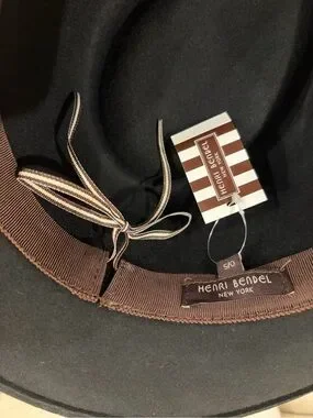 henri bendel | Accessories | New Henri Bendel Blake Embroidery Brim ...